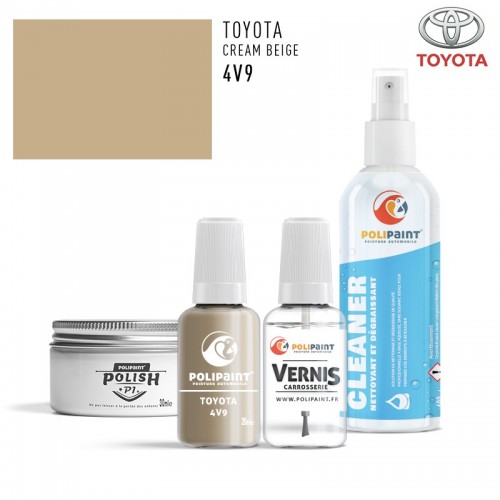 Toyota Porte 4V9 CREAM BEIGE Stylo Retouche Peinture | Polipaint