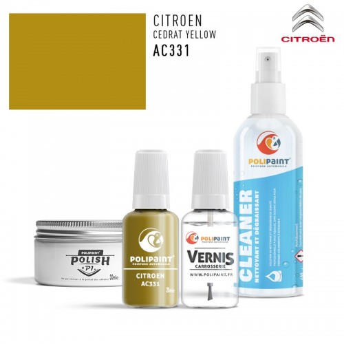 Citroen 2CV AC331 CEDRAT YELLOW Stylo Retouche Peinture | Polipaint