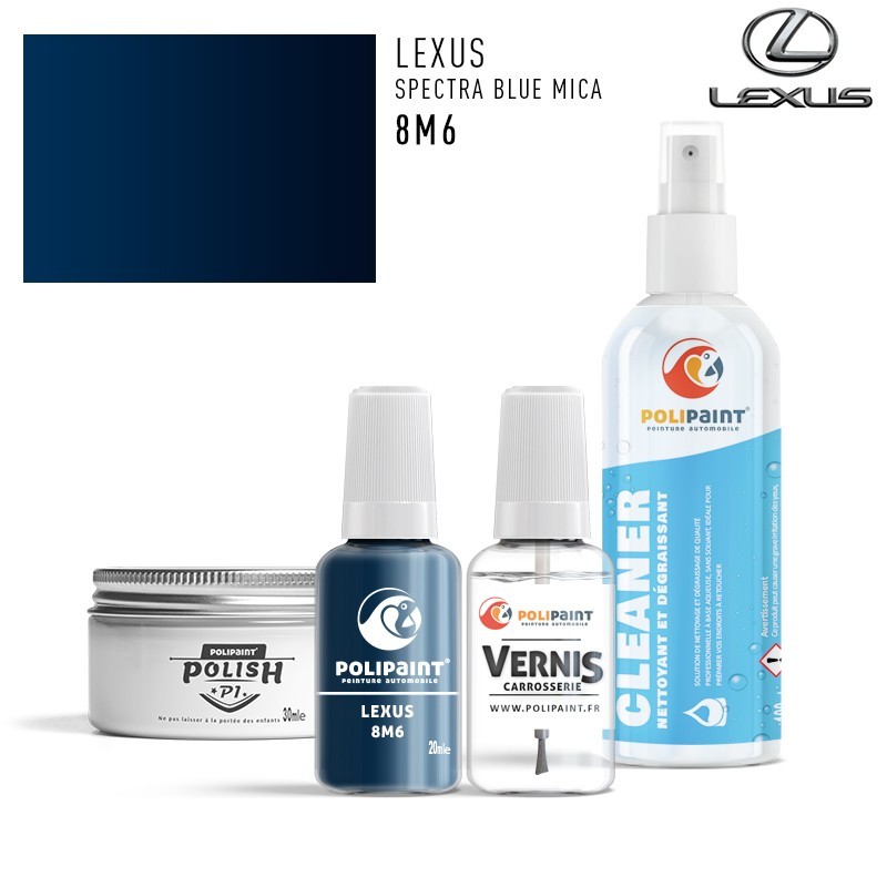 Lexus Gs300 8M6 SPECTRA BLUE MICA Stylo Retouche Peinture | Polipaint