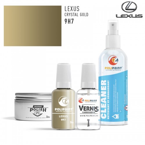Lexus LFA 9H7 CRYSTAL GOLD Stylo Retouche Peinture | Polipaint