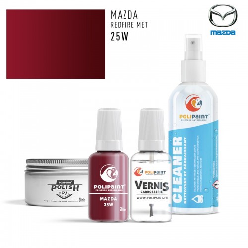 Mazda B-Series 25W REDFIRE MET Stylo Retouche Peinture | Polipaint